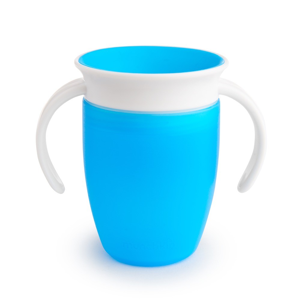 Munchkin Miracle® Trainer Cup 360° 7Oz - Blue | Sippy Cups | Baby ...