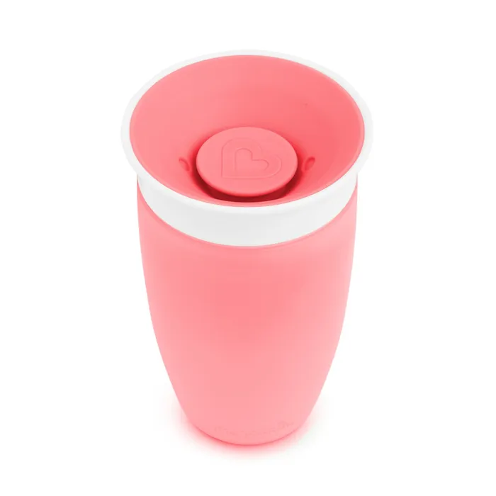 Munchkin Miracle 360 Cup Pink 296ml | Baby Bunting AU