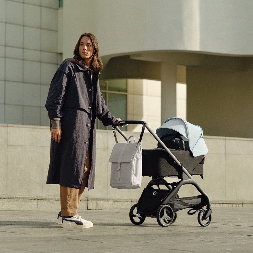 Bugaboo Changing Backpack Misty Grey | Nappy Bags | Baby Bunting AU