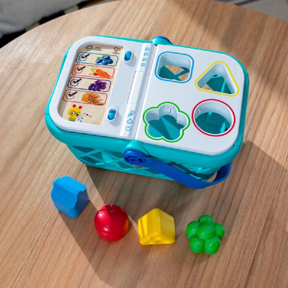 Baby Einstein Hape Magic Touch Shopping Basket Pretend To Shop Toy ...