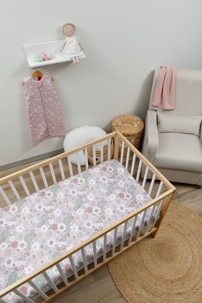 4Baby Cot Fitted Sheet Percale Forest Rabbit 2 Pack | Cot | Baby Bunting AU