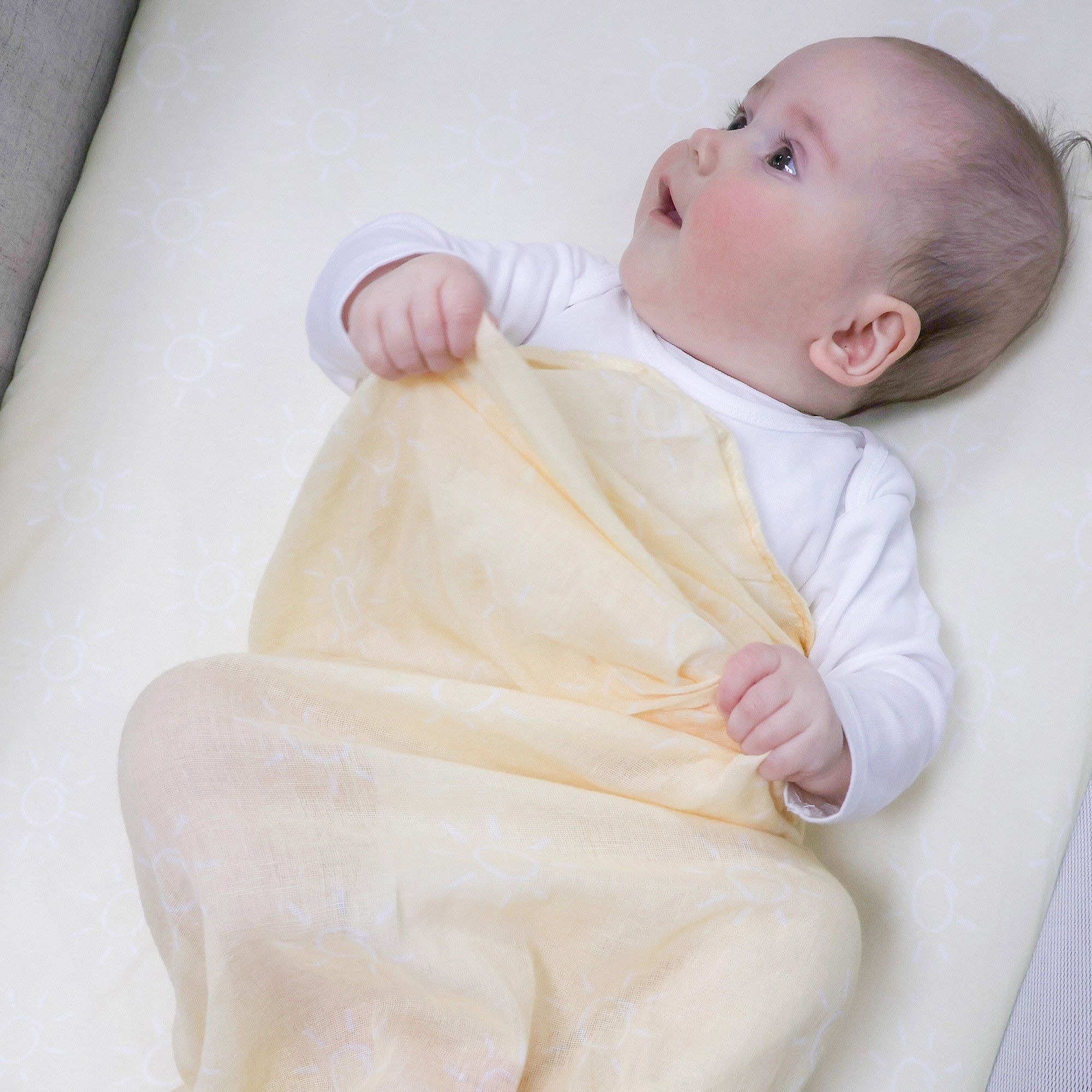 Bubba Blue Nordic Muslin Swaddle Wrap Vanilla/Latte Size 3 Pack | Wraps ...