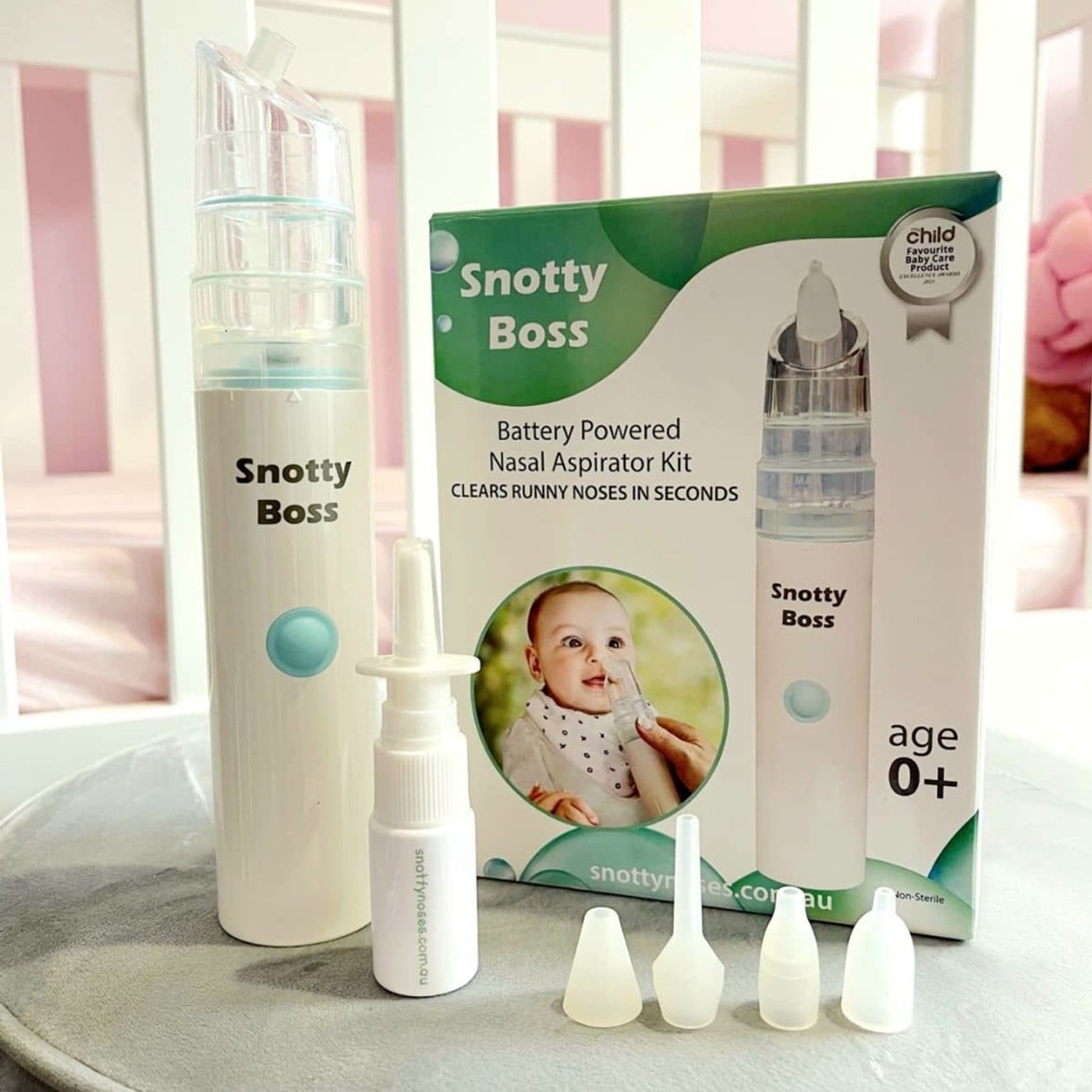 Snotty Boss Nasal Aspirator Kit | Baby Bunting AU