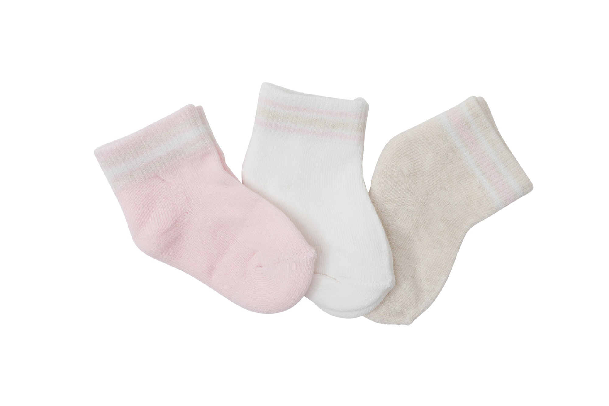 4Baby 3 Pack Terry Sport Sock Pink | Baby Socks | Baby Bunting AU