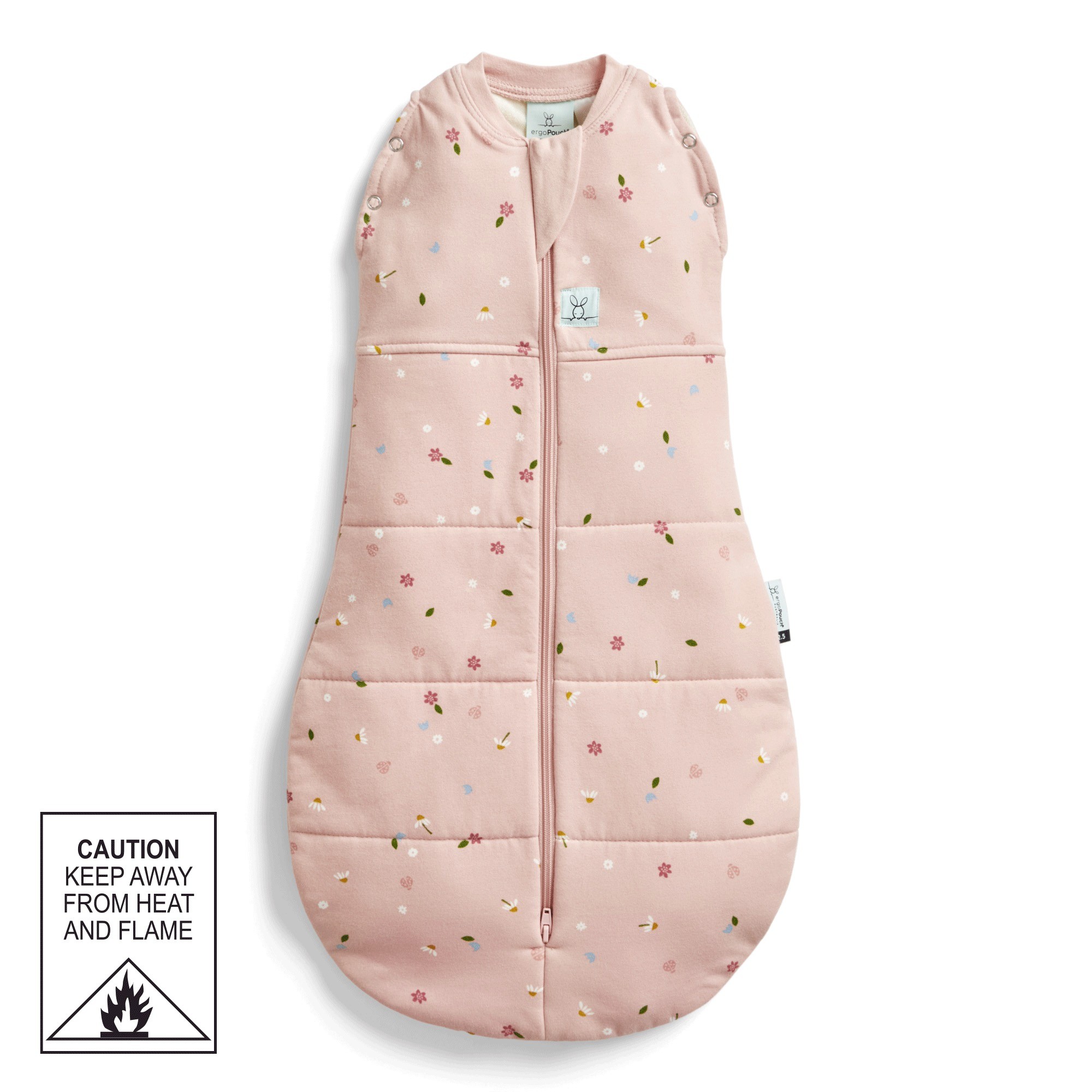Ergopouch Cocoon 2.5 Tog Daisies 3-6 Months | Swaddles | Baby Bunting AU