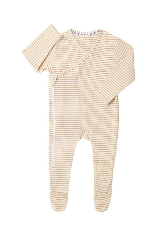 Bonds Zip Suit Long Sleeve Cappuccino Time / Marscapone Free | Baby ...