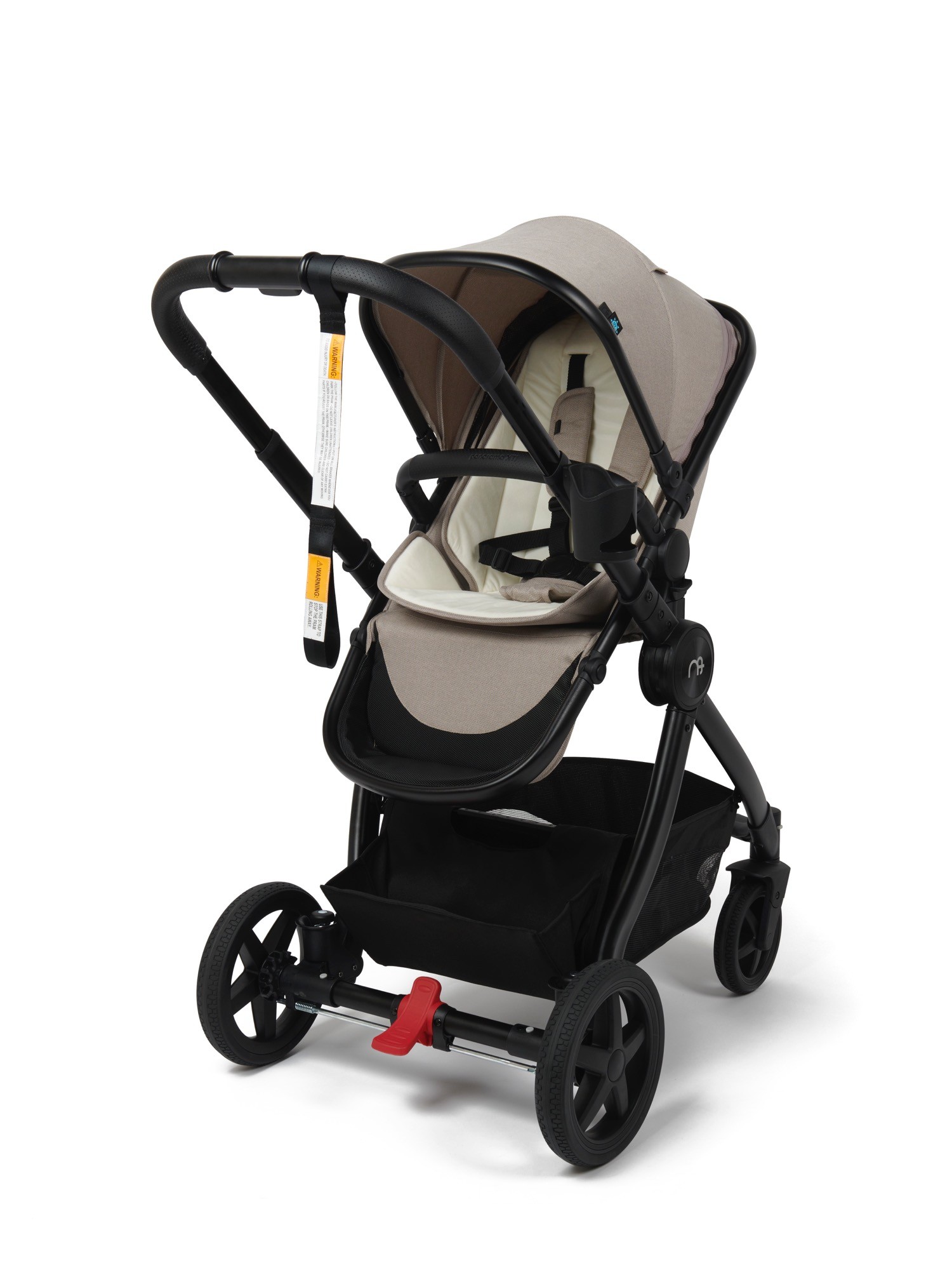Jengo Panorama XTI Pram And Bassinet Almond | Mid Season Sale | Baby ...