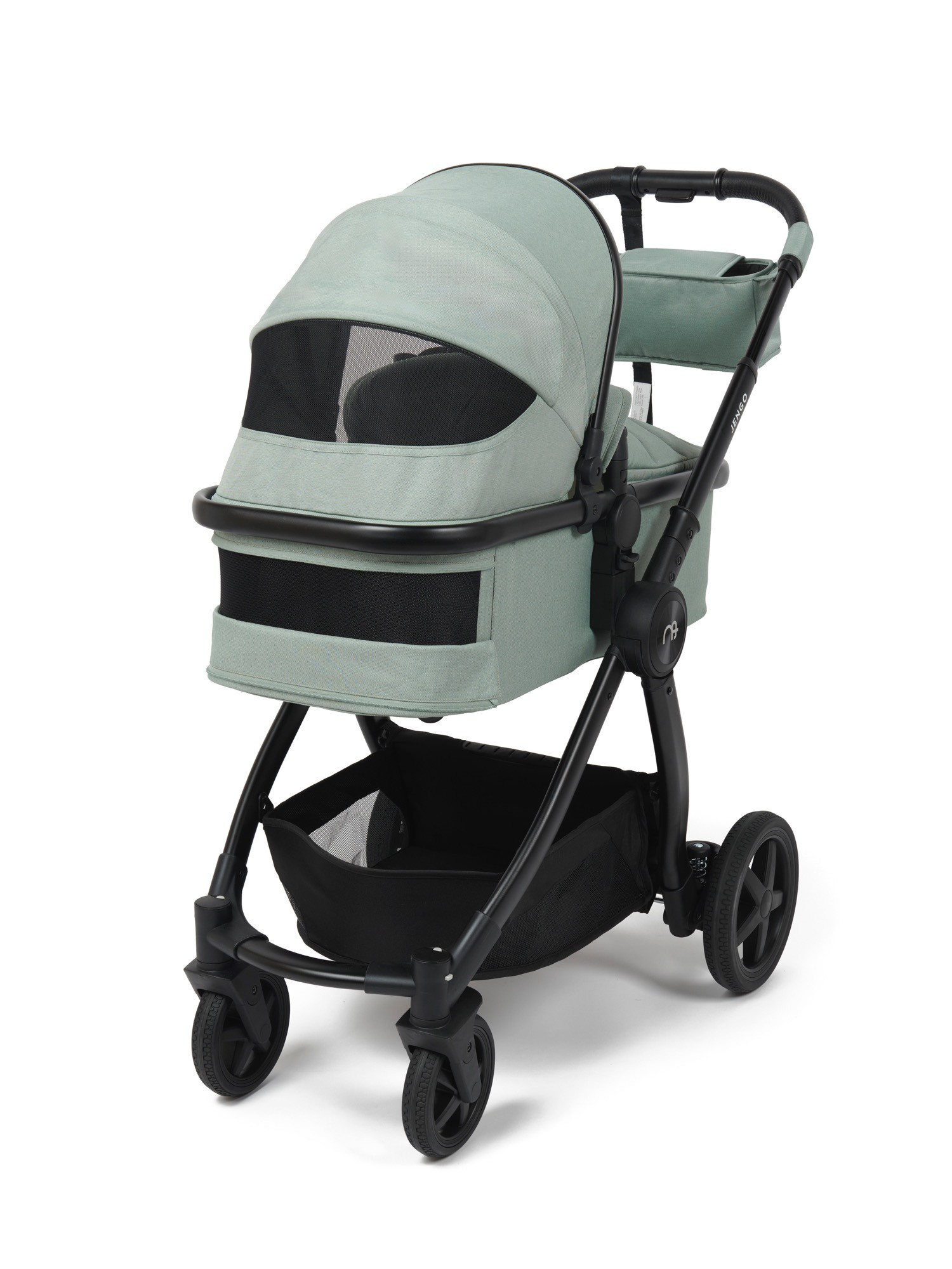 Jengo Panorama XTI Pram And Bassinet Leaf | Mid Season Sale | Baby ...