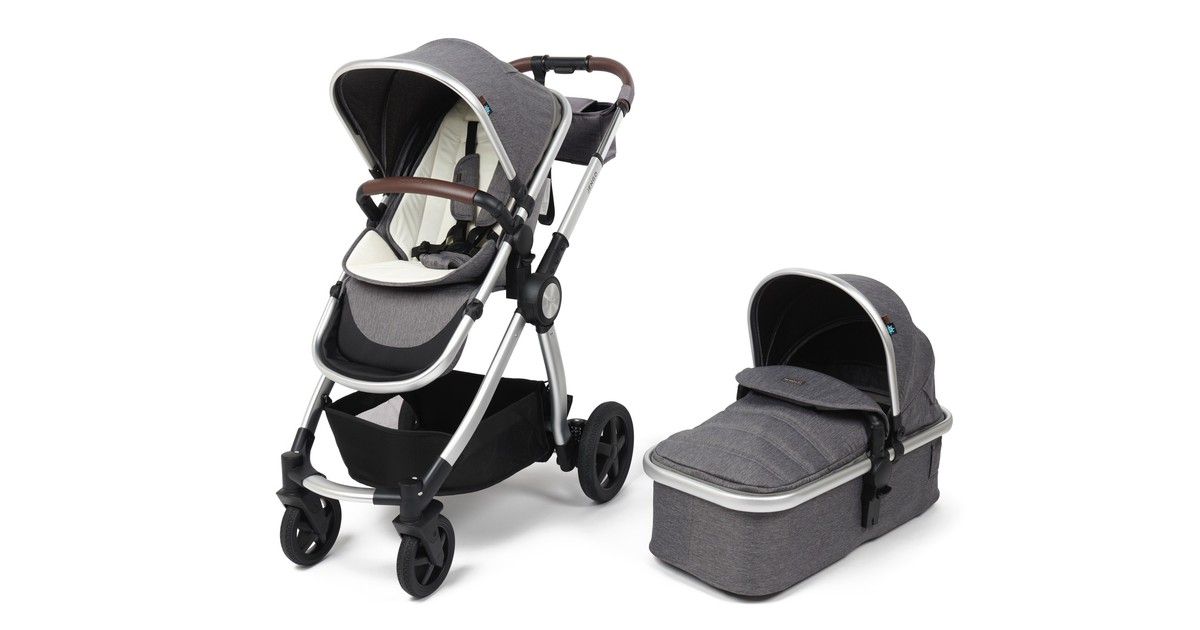 Jengo Panorama XTI Pram And Bassinet herringbone | Baby Bunting NZ