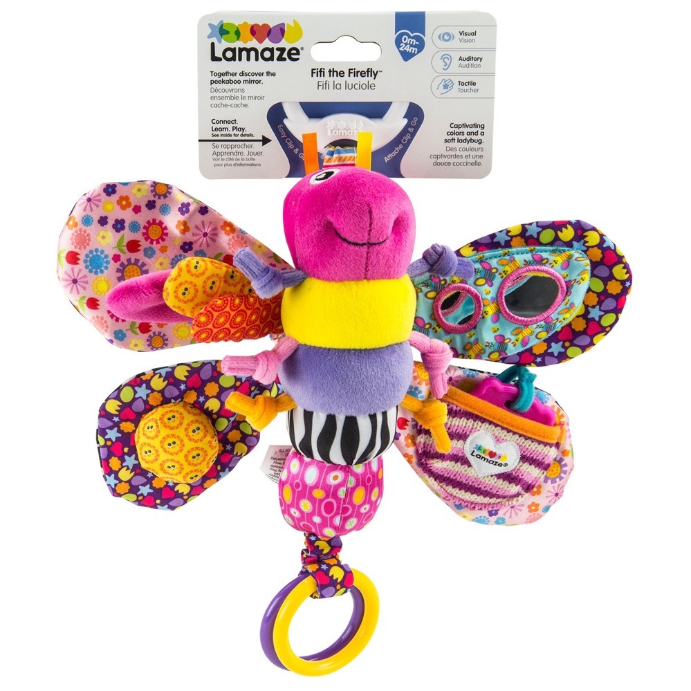 Lamaze Clip & Go Fifi The Firefly | Interactive Toys | Baby Bunting AU