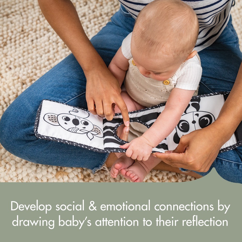 Tiny Love Black & White Decor Double Sided Book | Interactive Toys ...