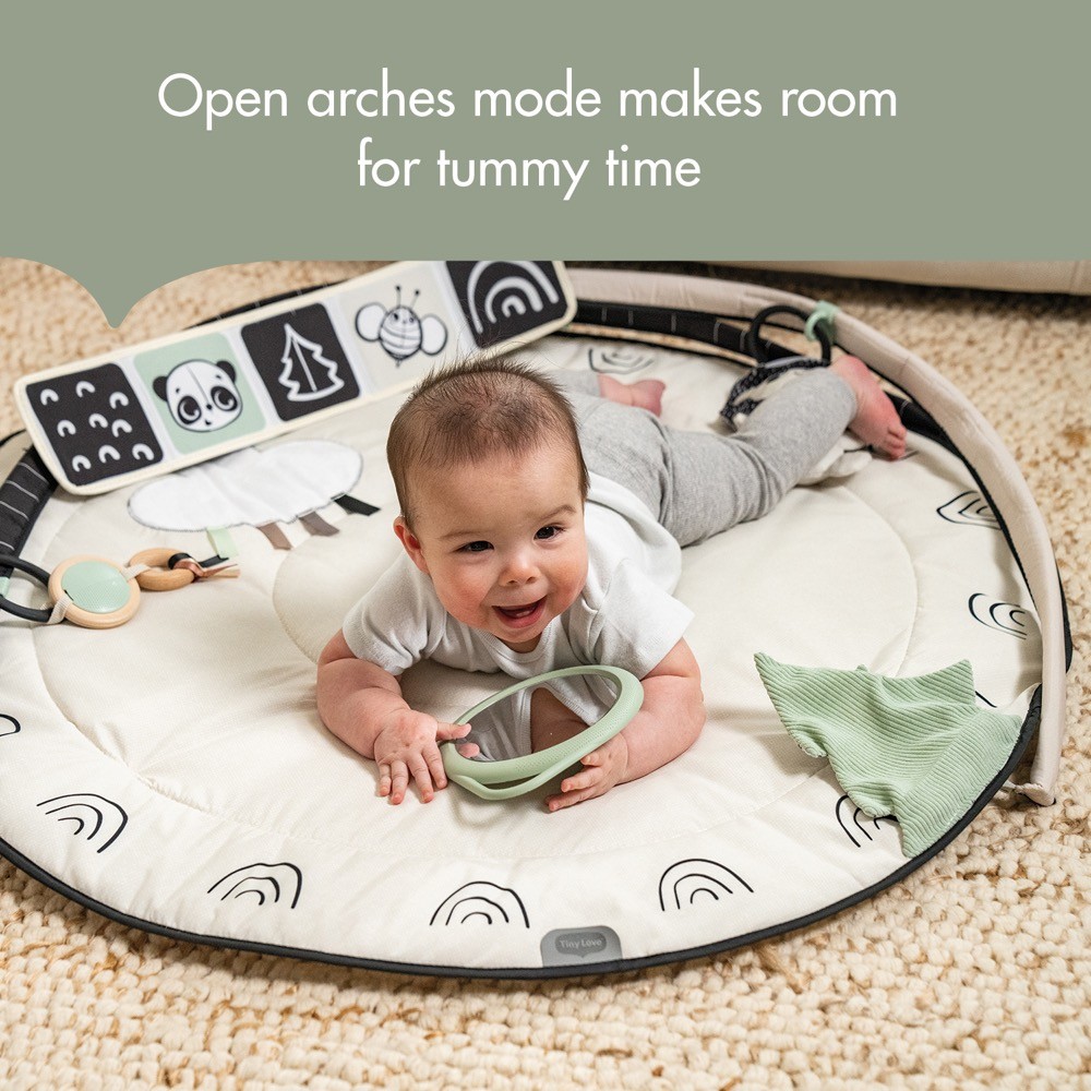 Tiny Love Black & White Decor Hooped Gymini | Playgyms | Baby Bunting AU
