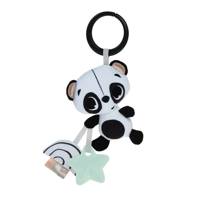 Tiny Love Black & White Decor Panda Rattle Toy | Baby Bunting AU