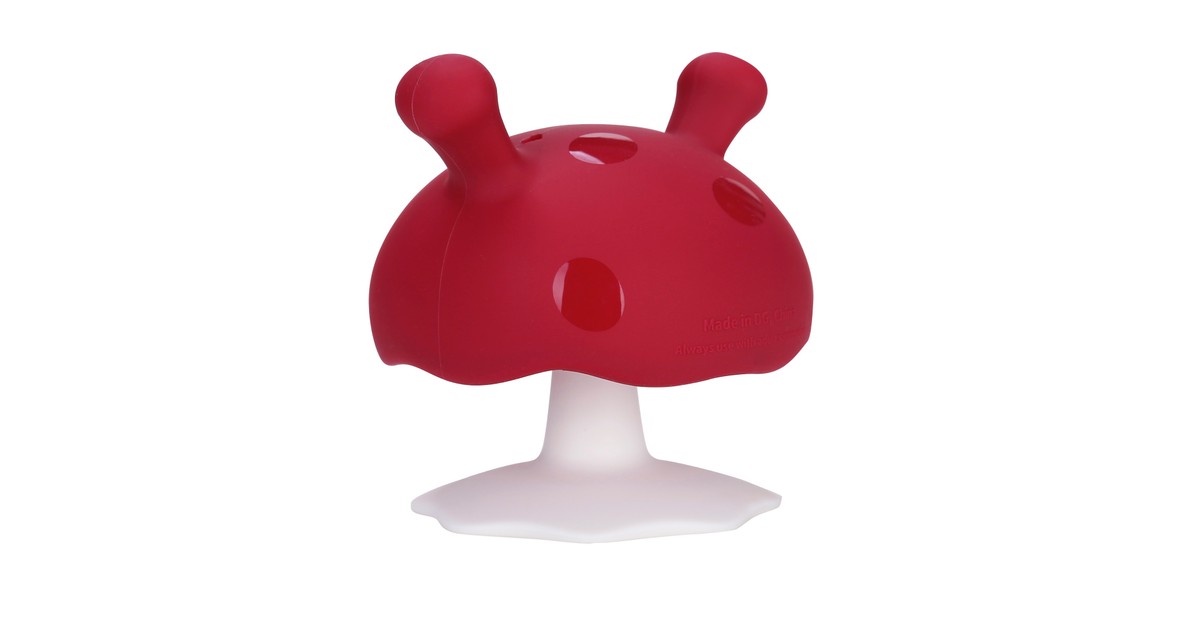 Mombella Teether Chimney Red | Baby Bunting AU