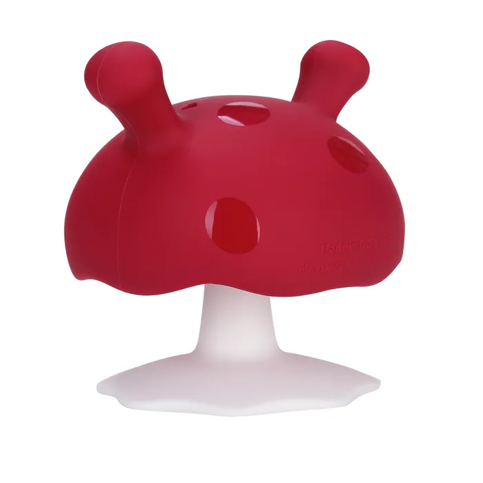 Mombella Teether Chimney Red | Baby Bunting NZ