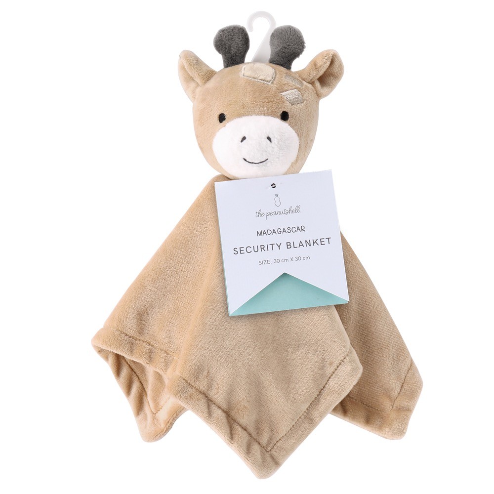 Peanut Shell Security Blanket Giraffe Madagascar | Security Blankets ...