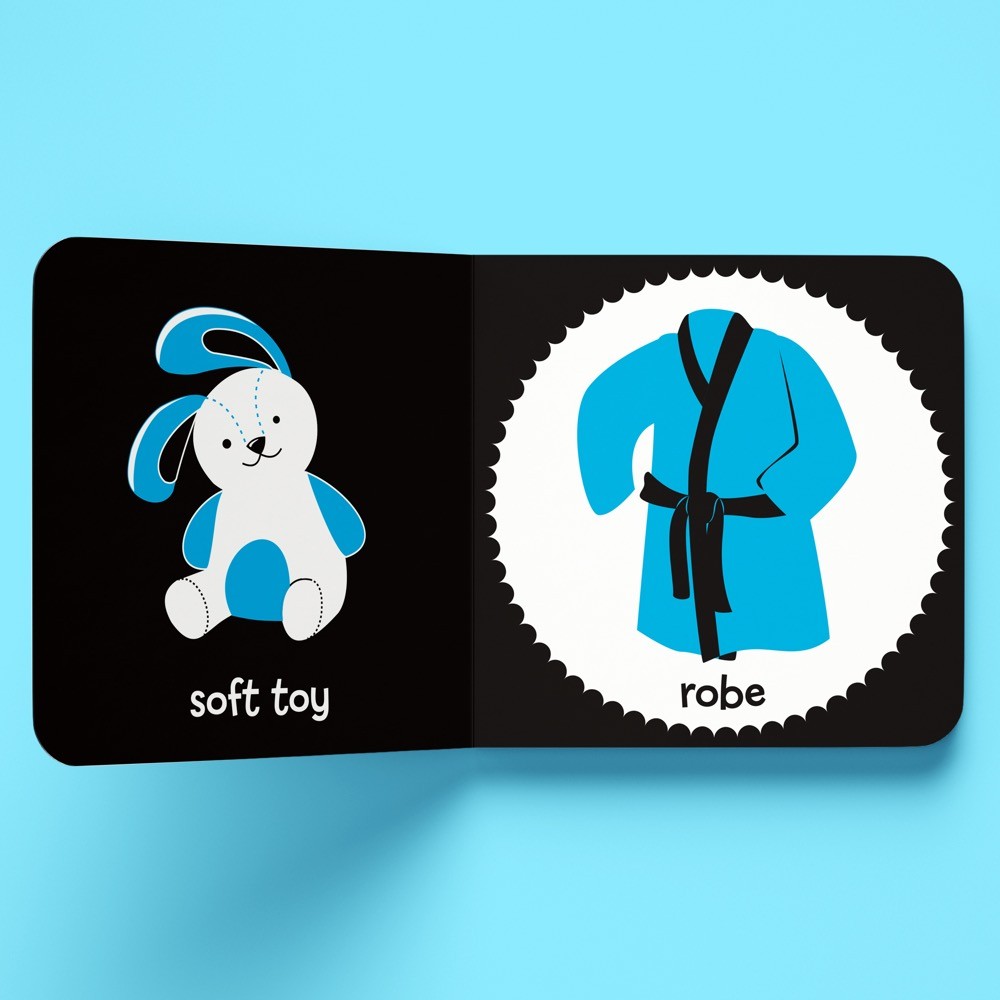 Building Blocks High Contrast Neon Babys First Bedtime | Baby Bunting AU