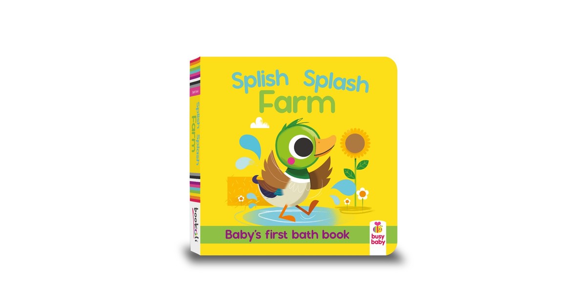 Colour Magic Splish Splash Farm Bath Book | Baby Bunting AU