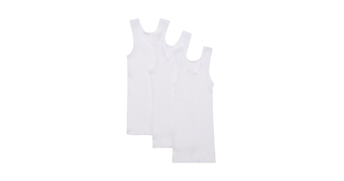 Bonds 3 Pack Singlet Chesty White | Baby Bunting AU