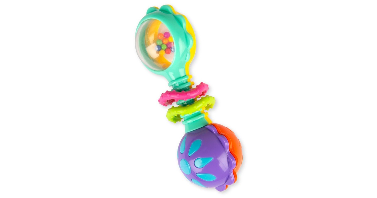 Playgro Twisting Barbell Rattle | Baby Bunting AU