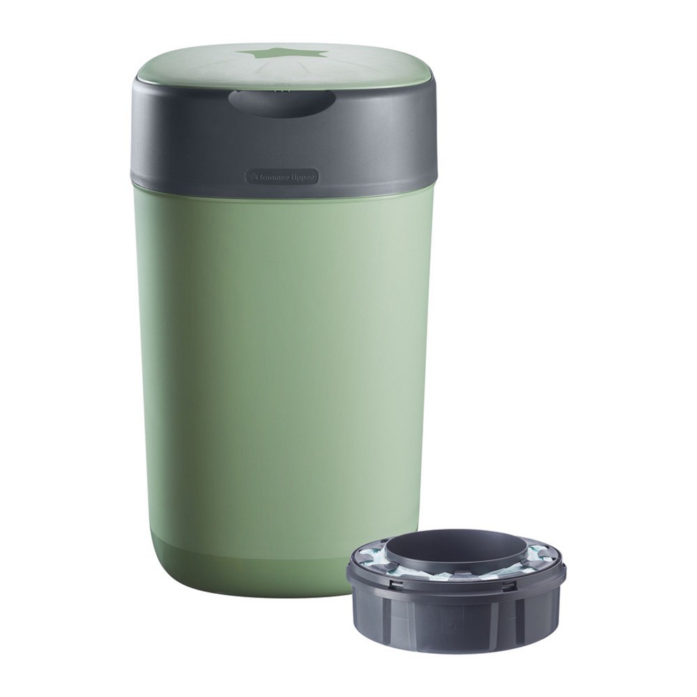 Tommee Tippee Twist & Click Nappy Disposal Unit- Wilder Green | Nappy ...