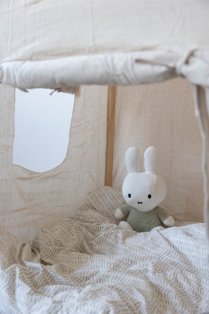 Miffy Fluffy Cuddle Plush Green Large | Soft Plush Toys | Baby Bunting AU