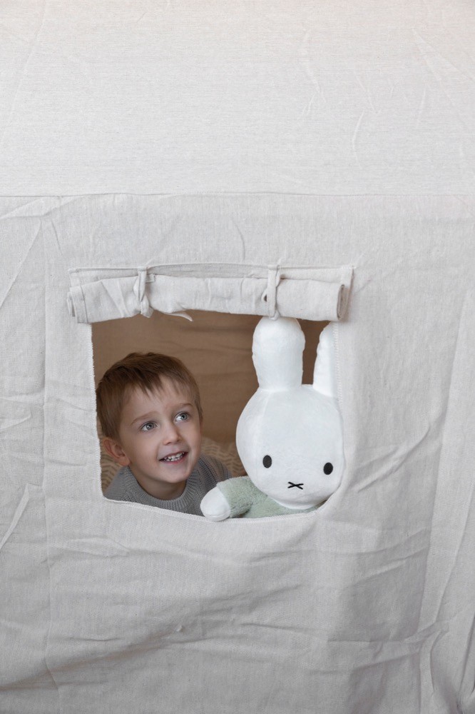 Miffy Fluffy Cuddle Plush Green Large | Soft Plush Toys | Baby Bunting AU