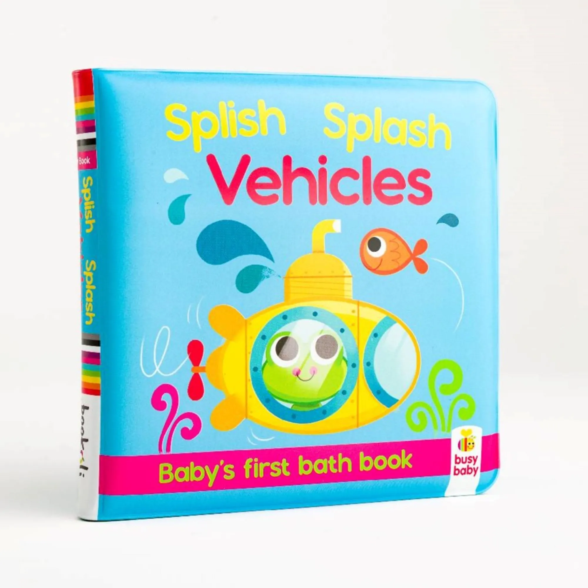 Colour Magic Splish Splash Vehicles Bath Book | Baby Bunting NZ