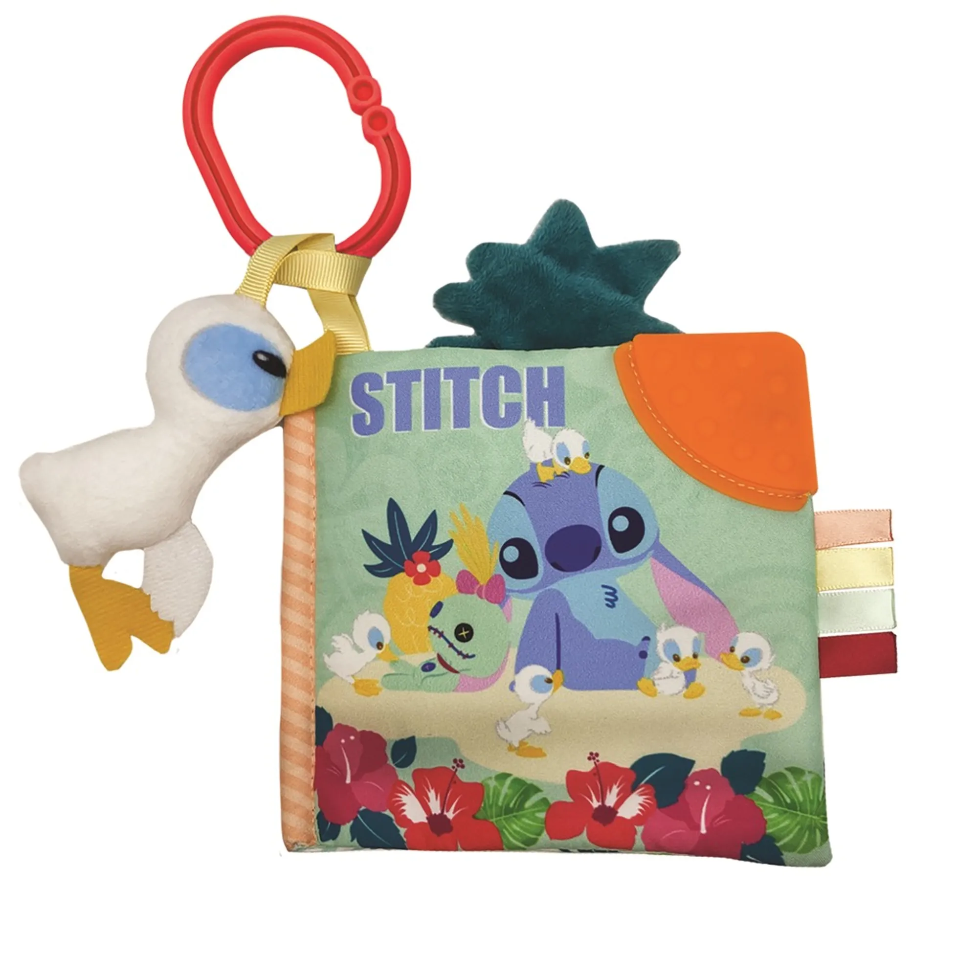 Disney Baby Stitch Activity Soft Book | Baby Bunting AU
