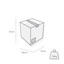 BabyRest Apollo Fluted Drawer Chest Ash | Baby Bunting AU