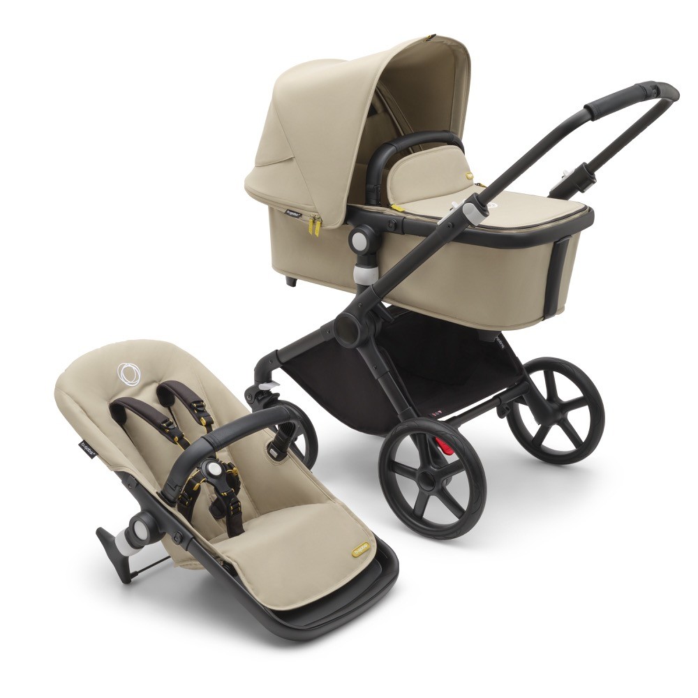 Bugaboo Fox Cub Black/Desert Beige | | Baby Bunting NZ