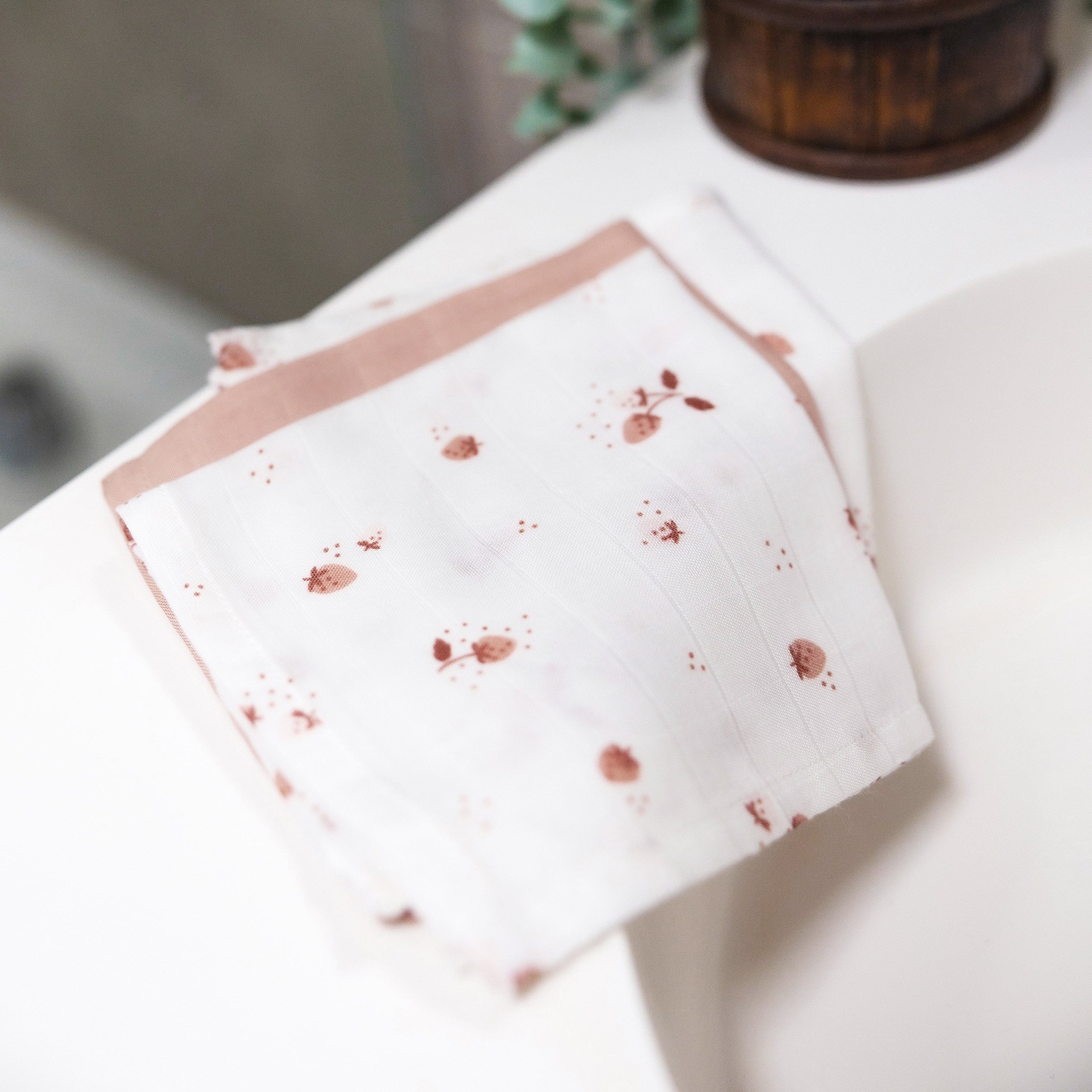 Little Bamboo 6 Pack Washer Muslin Dusty Rose | Face Washers | Baby ...