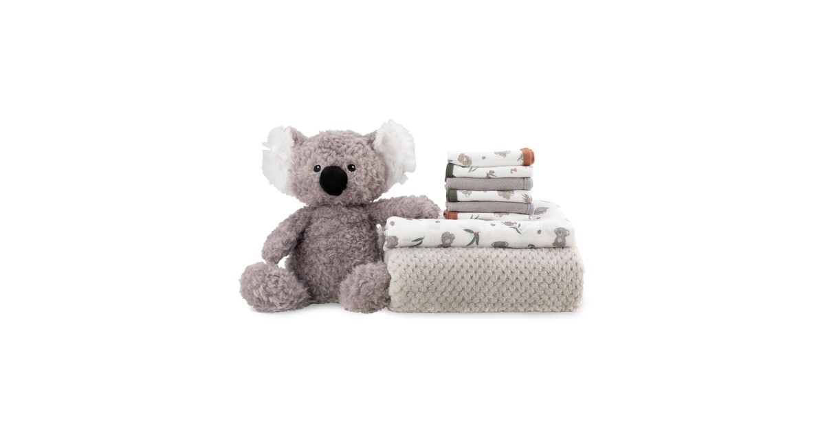 The Little Linen Co. Boxed Gift Set Outback Koala | Baby Bunting AU