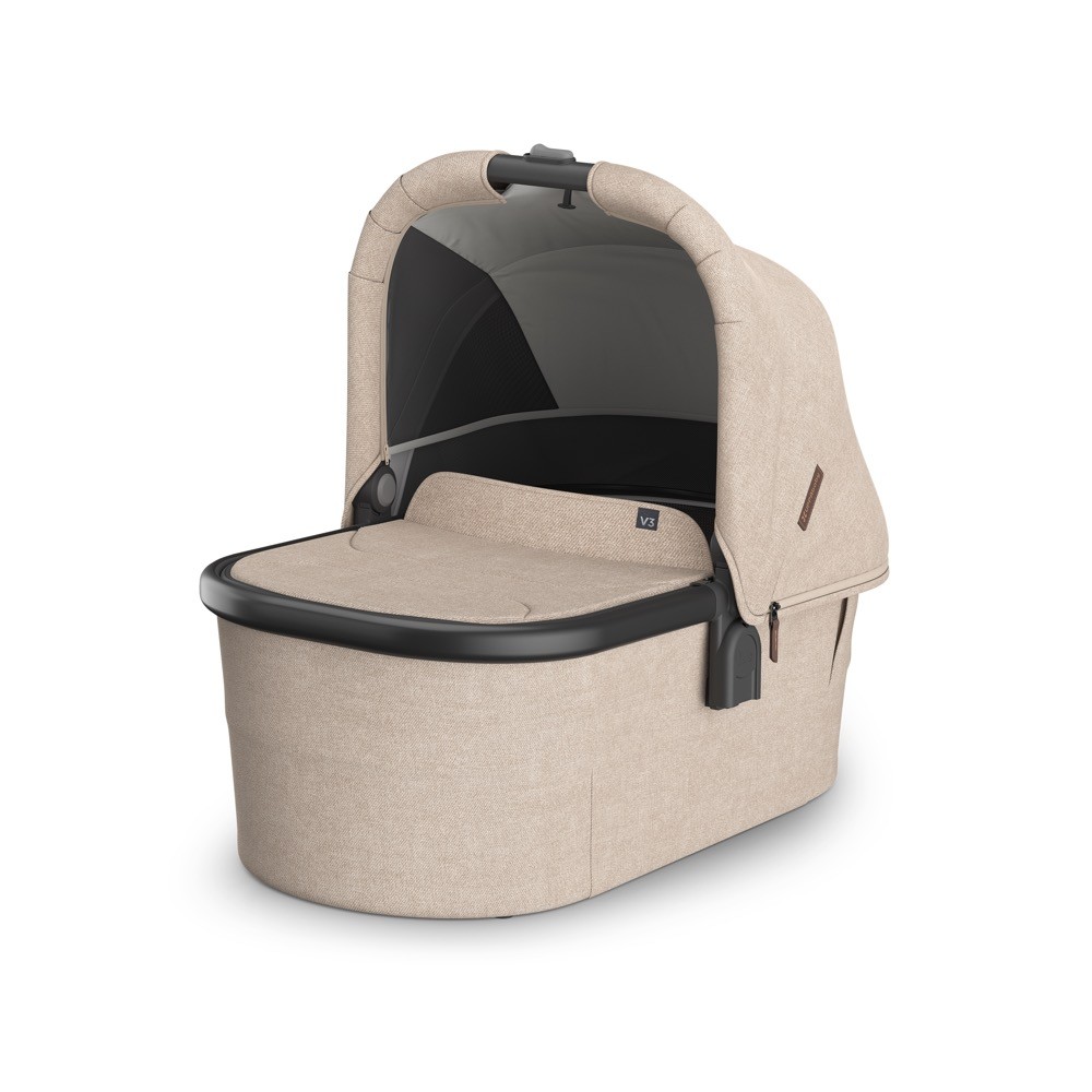 Uppababy V3 Bassinet Oat Melange Liam | Bassinets & Stands | Baby ...