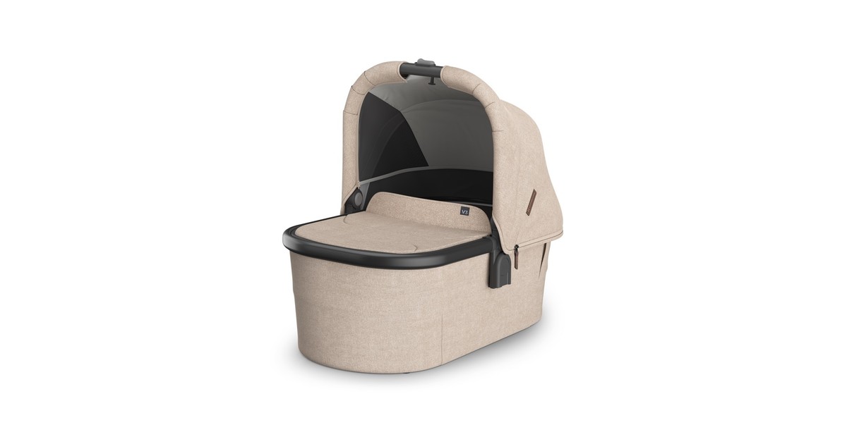 Uppababy V3 Bassinet Oat Melange Liam - Online Only | Baby Bunting NZ