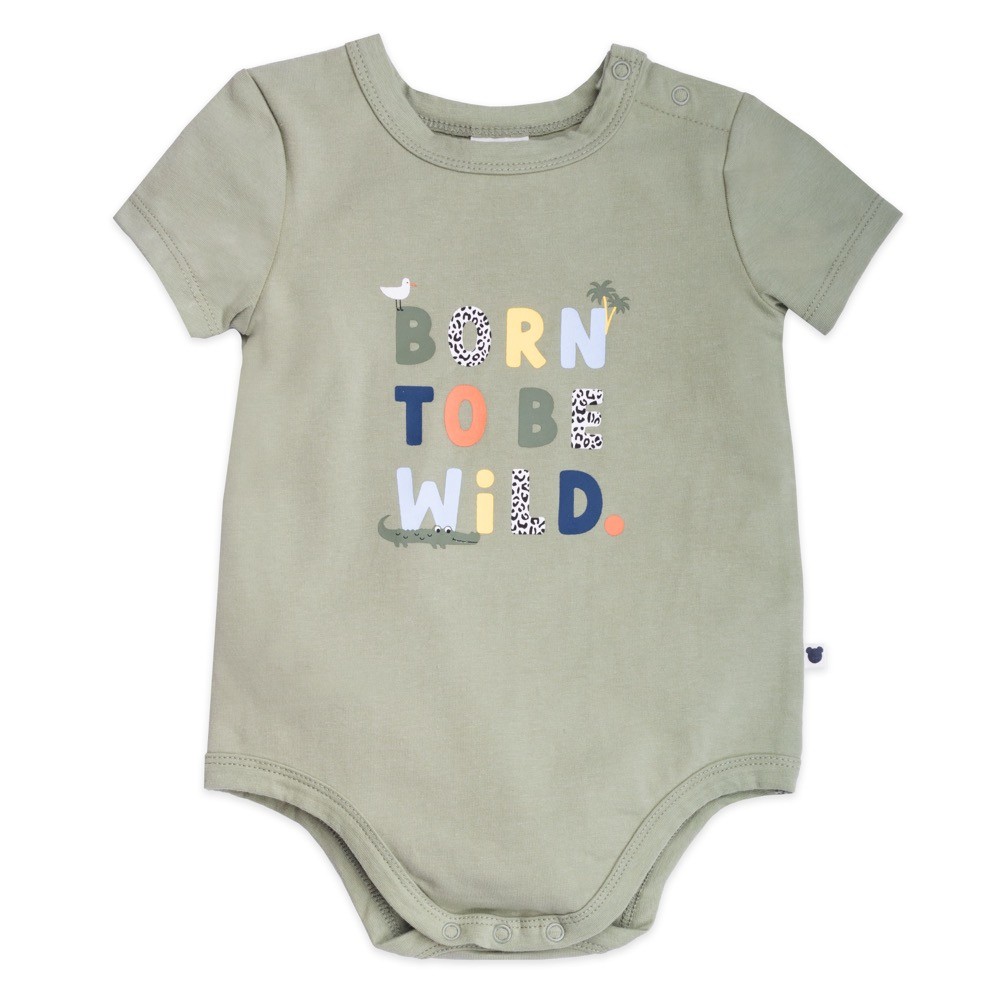 4Baby 2 Piece Set Bodysuit And Shorts Short Sleeve B2B Wild | Baby ...