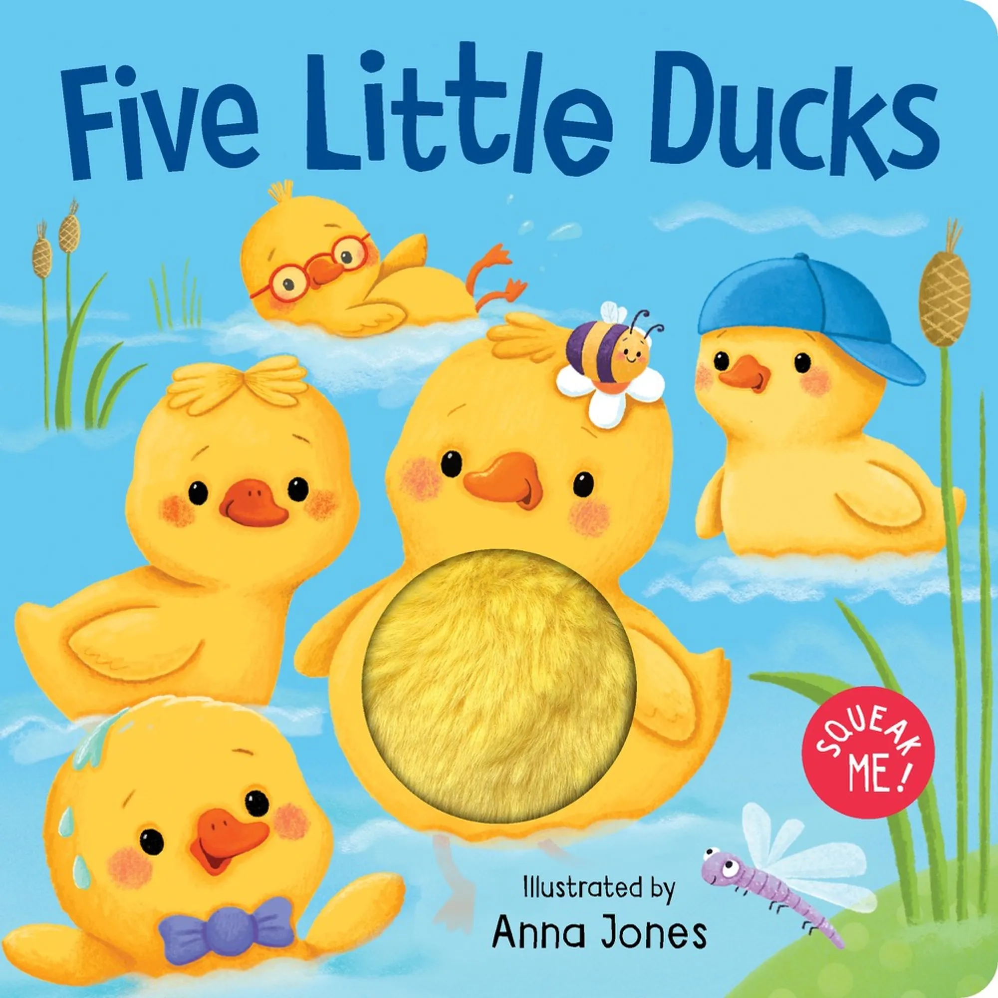 Book Squeaky Plush Five Little Ducks | Baby Bunting AU
