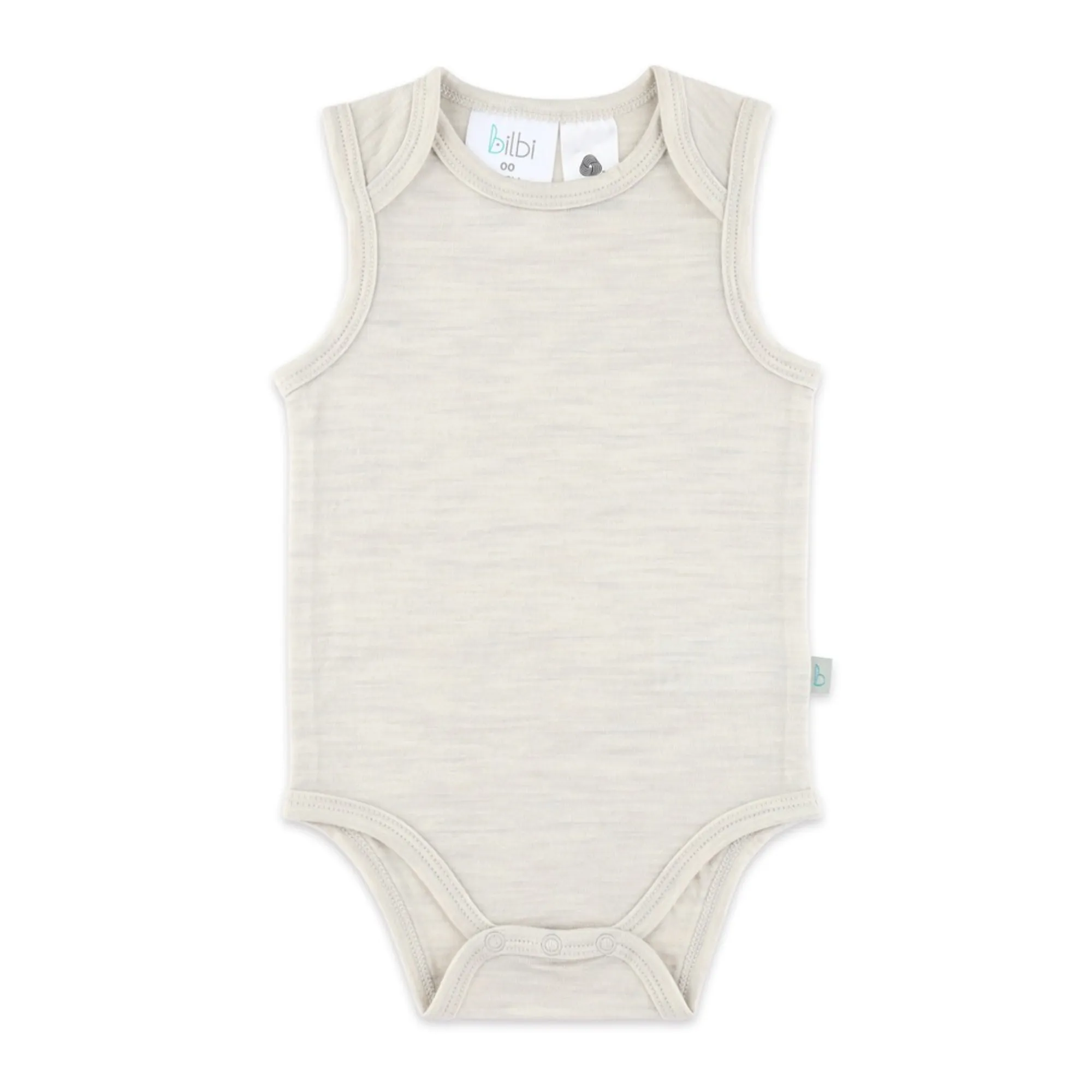 Bilbi Essentails Bodysuit Natural | Baby Bunting AU