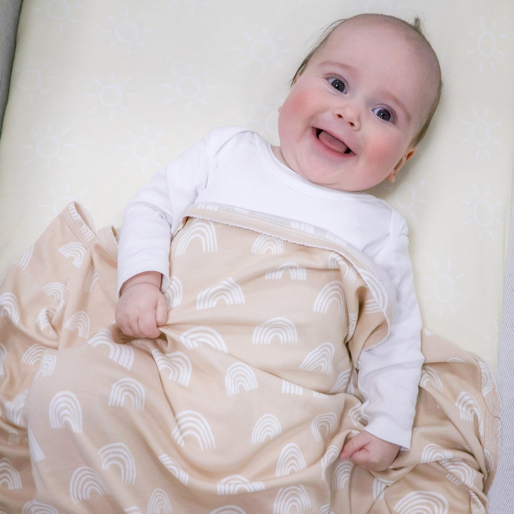 Bubba Blue 2 Pack Wrap Nordic Vanilla/Latte | Wraps | Baby Bunting AU