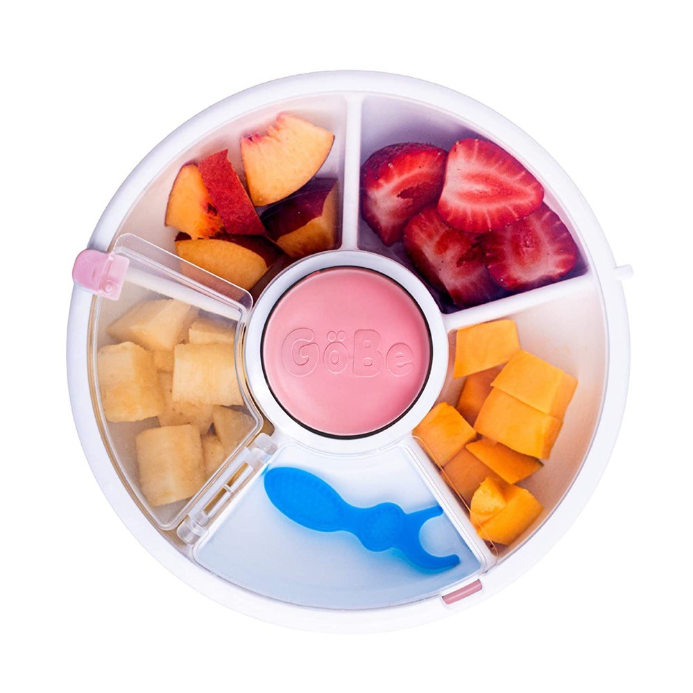 GOBE Snack Spinner Container Coral Pink | Food Storage and Preparation ...