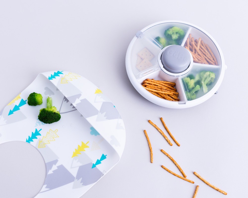 GOBE Snack Spinner Container Grey | Food Storage & Preparation | Baby ...