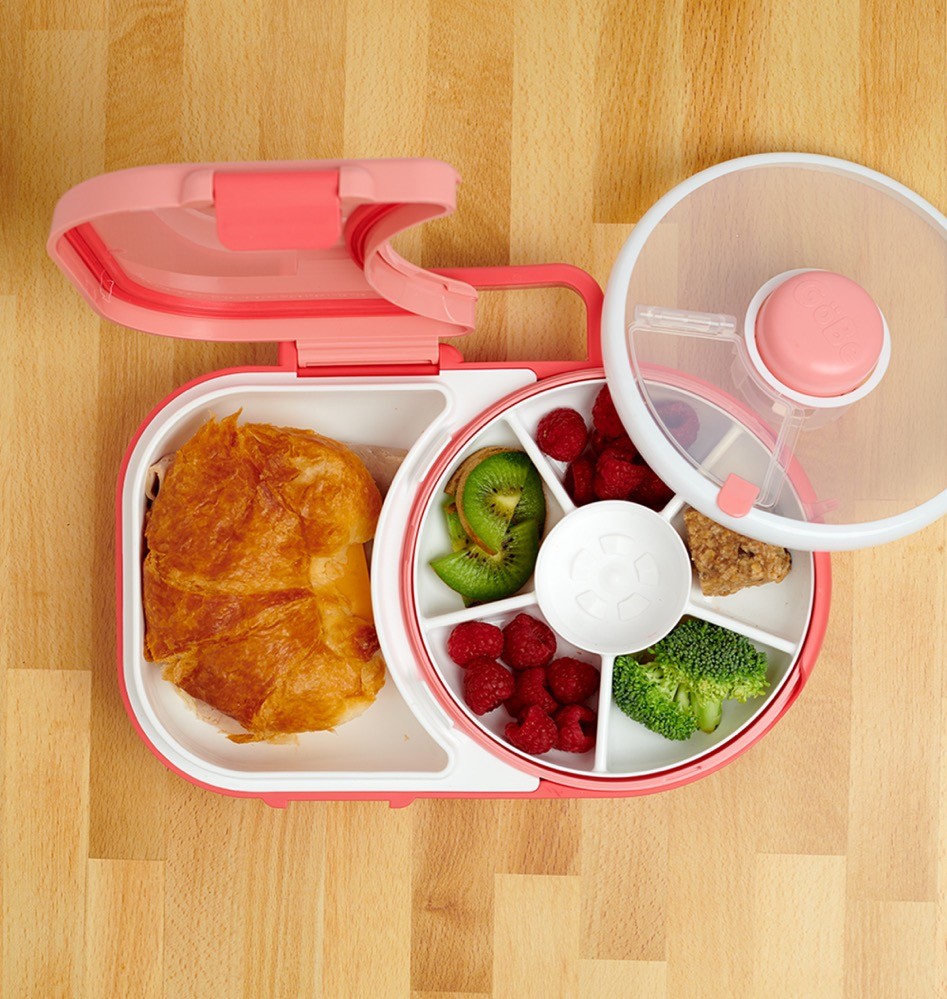 GOBE Lunch Box Watermelon Pink | Lunch Boxes & Kits | Baby Bunting AU