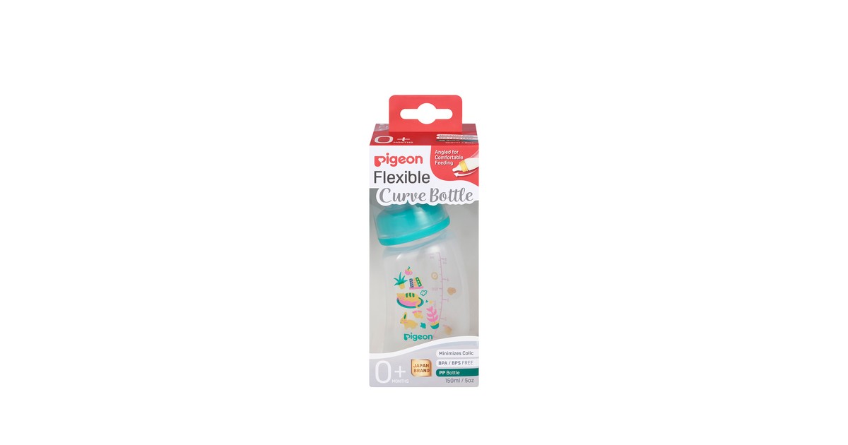Pigeon Slim Neck Curve Bottle 150Ml Home | Baby Bunting AU
