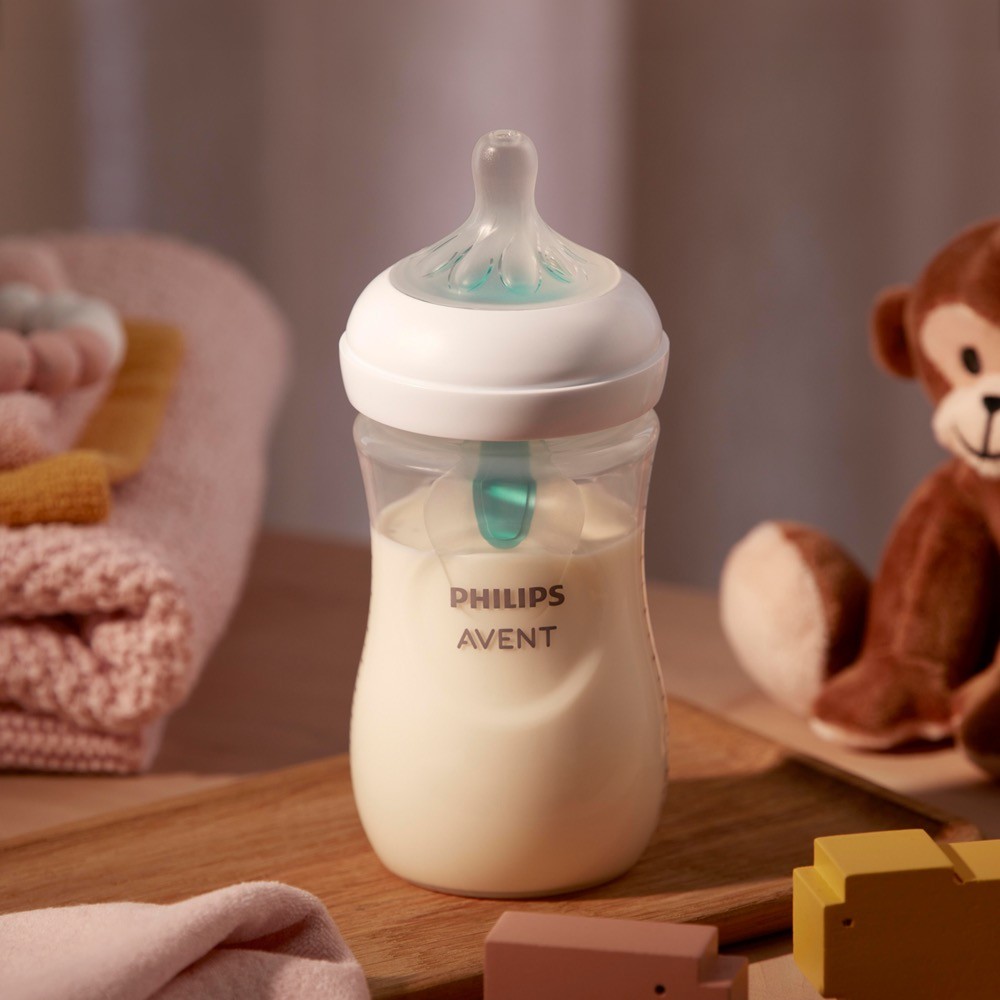 Avent Baby Bottle Starter Set Airfree Vent | Newborn Feeding Set | Baby ...