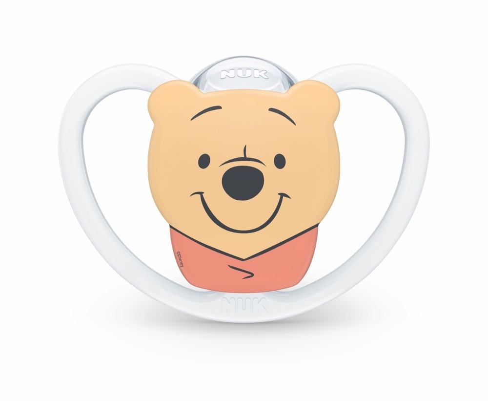 Nuk Soother Pacifier Space Winnie The Pooh Size 2 - 2 Pack | Dummies ...