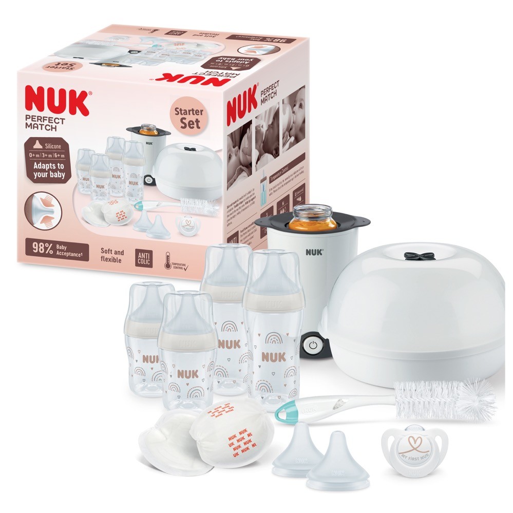 NUK Perfect Match Starter Set | Unsung Heroes Sale | Baby Bunting AU