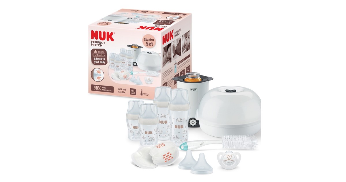 NUK Perfect Match Starter Set | Baby Bunting AU