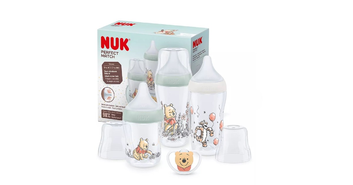 Nuk Perfect Match Starter Set Winnie The Pooh | Baby Bunting AU