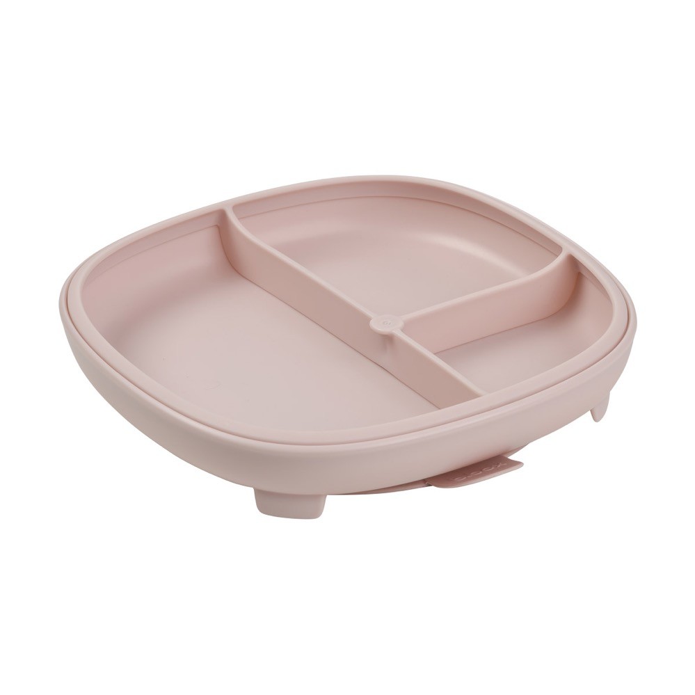 Bbox 2In1 Divider Suction Plate Blush | Baby Plates and Bowls | Baby ...