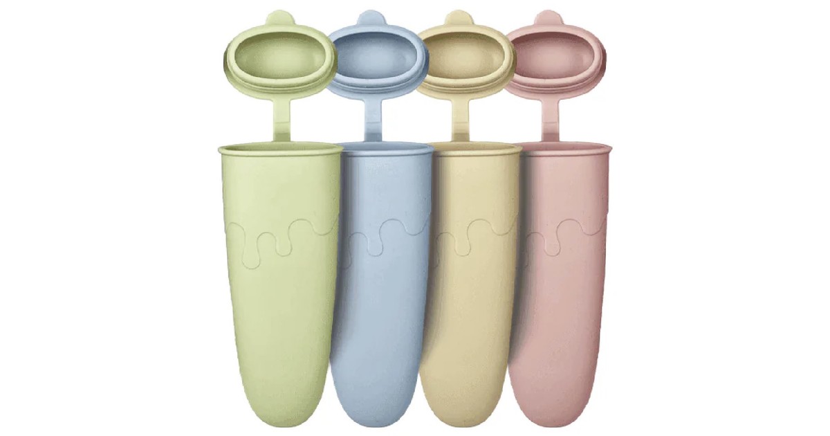 Cherub Baby Reusable Popsicle Pouches 4Pk | Baby Bunting NZ